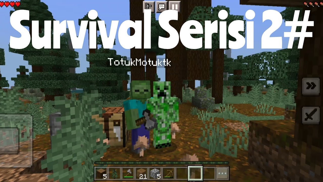 Teyyub və Kamil survival serisi 2#-minecraft - YouTube