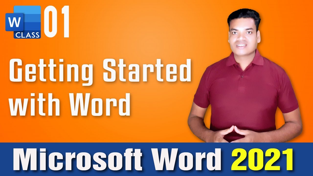 Chapter 1 - Getting Started with Microsoft Word 2021 | Tutor Era - YouTube