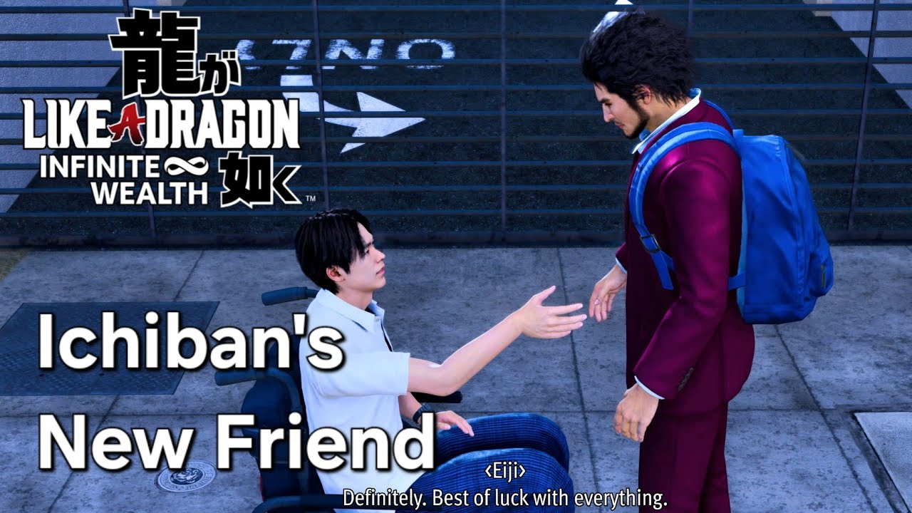 Ei-chan and Ichiban say Goodbye Like a Dragon: Infinite Wealth - YouTube
