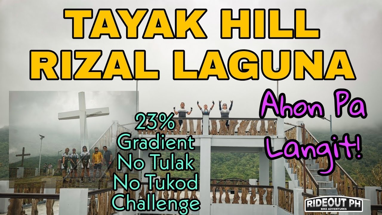 AHON PA LANGIT | ONE SHOT! NO TUKOD NO TULAK | Tayak Hill | Rizal ...