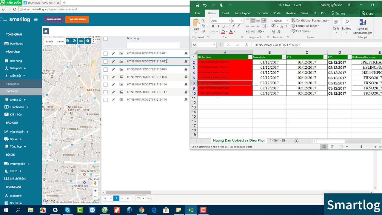 Hướng dẫn vận hành TMS - Smartlog - YouTube