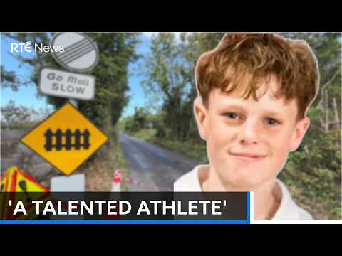 Tributes paid to 'wonderful young boy' who died after train hit car in Mayo | RTÉ News