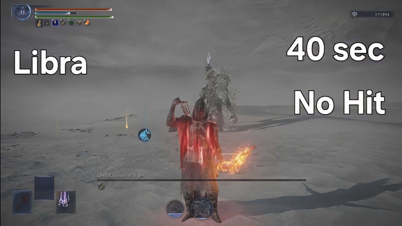 ELDEN RING NIGHTREIGN Libra Creature of Night Boss Fight No Hit - YouTube