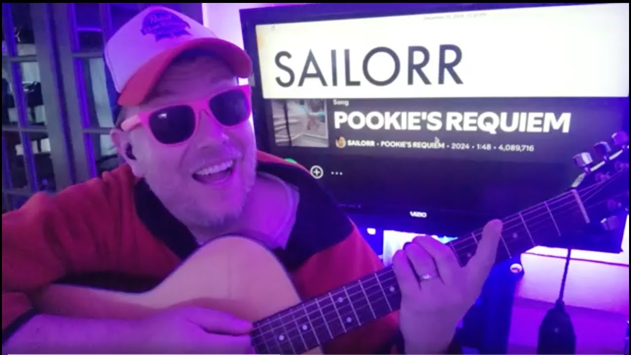 How To Play Pookie's Requiem - SAILORR Guitar Tutorial (Beginner Lesson ...