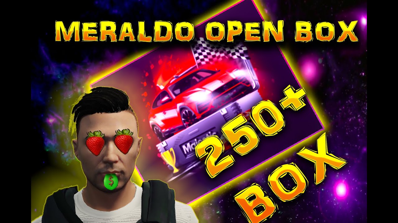 MERALDO OPEN BOX 250+ Кейсов Majestic RP @MajesticRPRU - YouTube