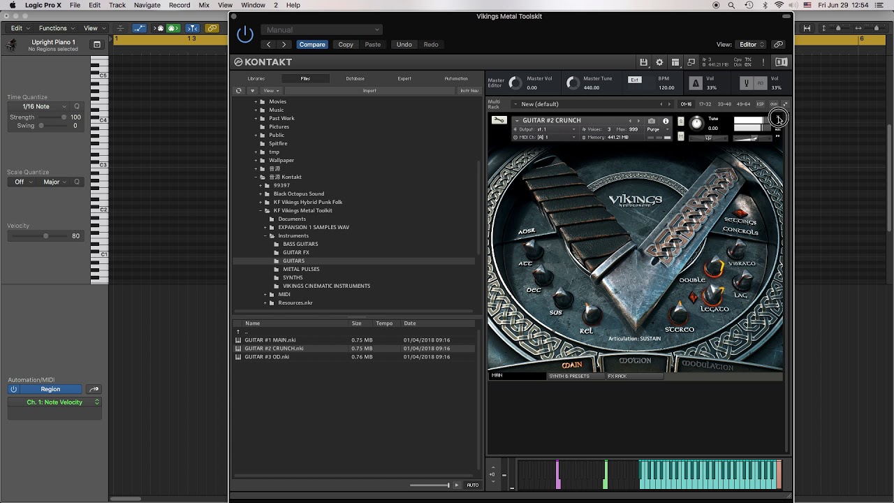 音源 Vikings Expansion Metal Cinematic Toolkit / KEEPFOREST - YouTube