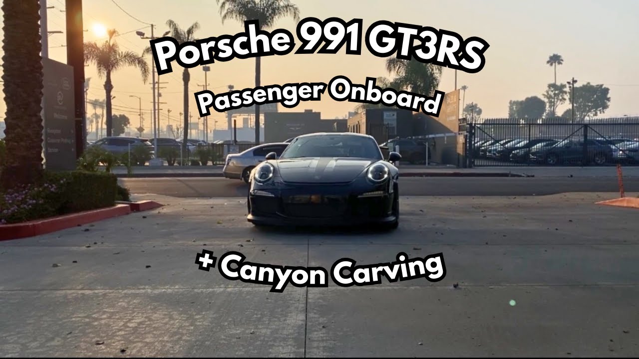 (POB) Canyon Carving in a Porsche GT3RS - YouTube