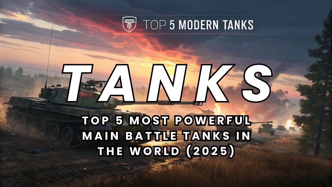 Top 5 Most Powerful Tanks in the World (2025) – Next-Gen Military ...