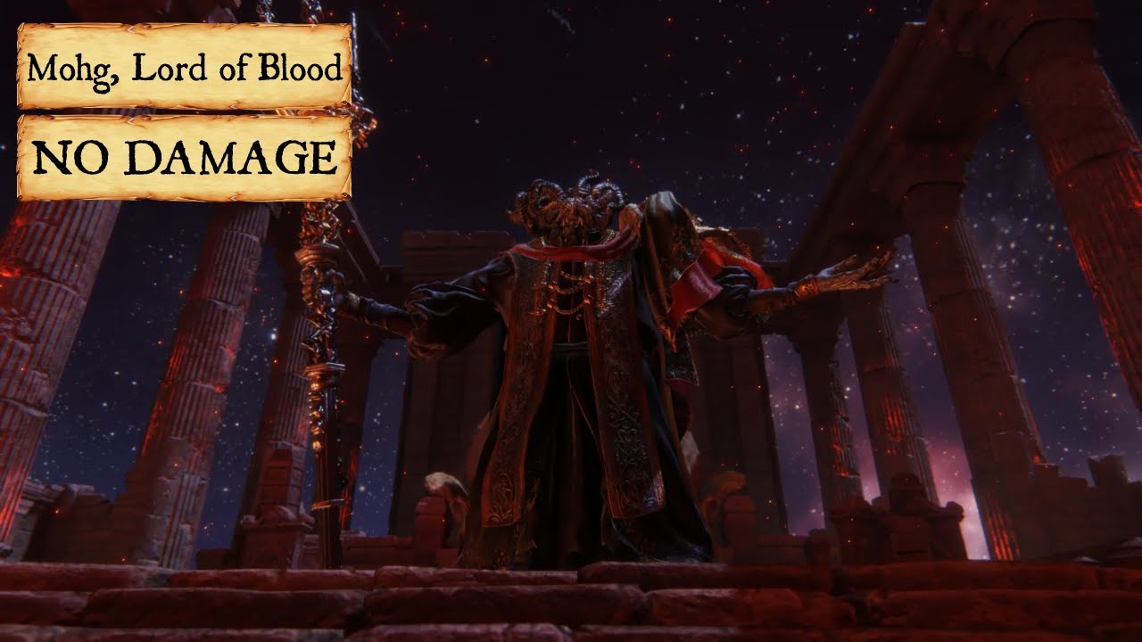 Elden Ring #221 - Mohg, Lord of Blood [No Damage (Nihil Damage Only ...