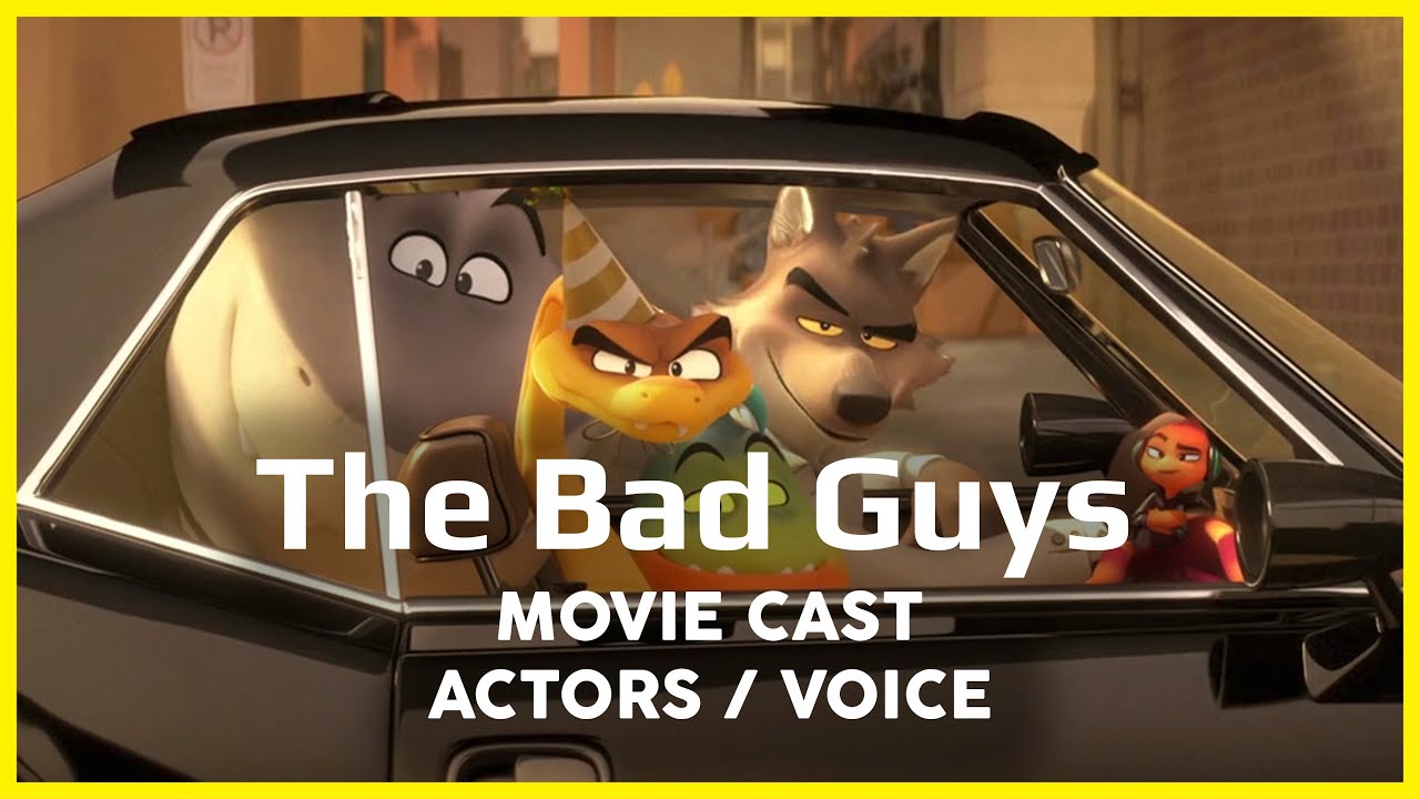 The Bad Guys (2022) Movie Cast | Actors & Voice - YouTube