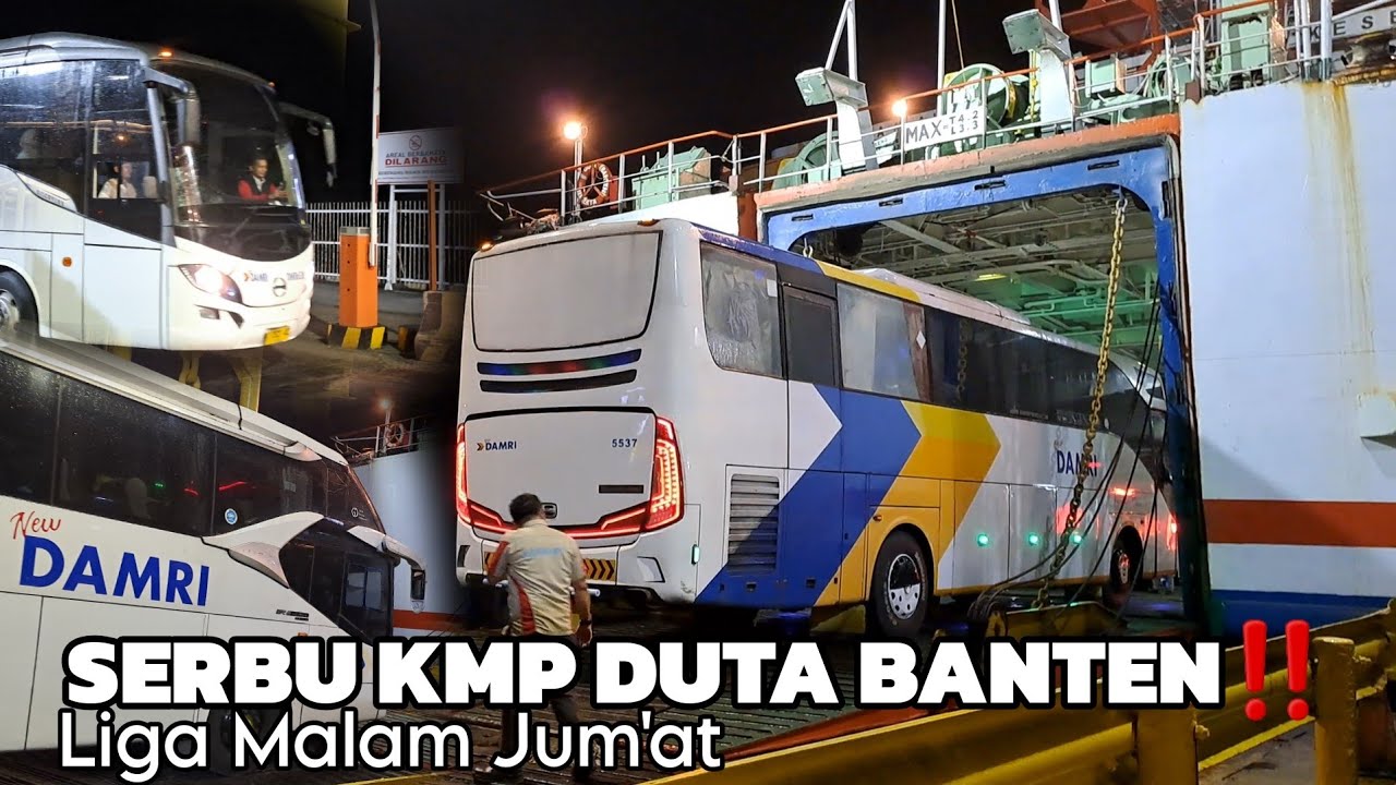 KAPAL DUTA BANTEN DISERBU DAMRI,, Lorena Skyliner paten Sumatera⁉️Laju ...