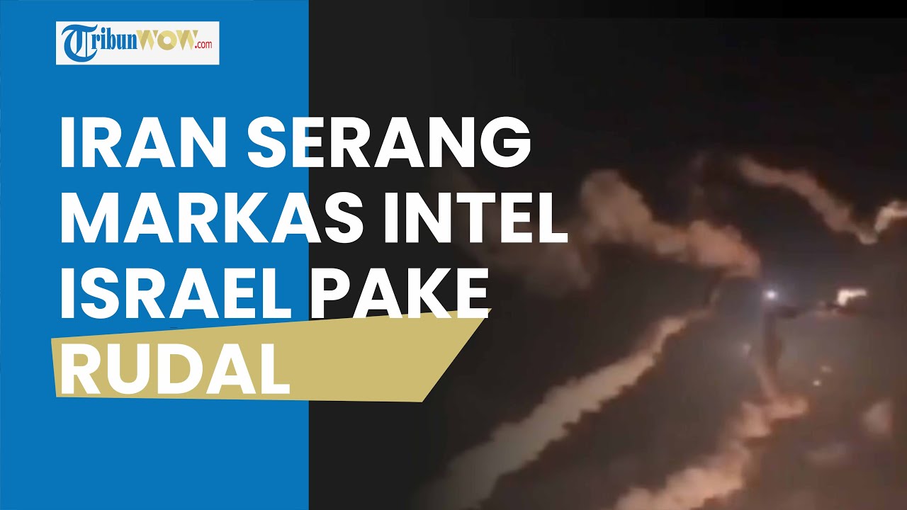 Balas Kejahatan Zionis, Iran Serang Markas Israel dengan Rudal Balistik ...