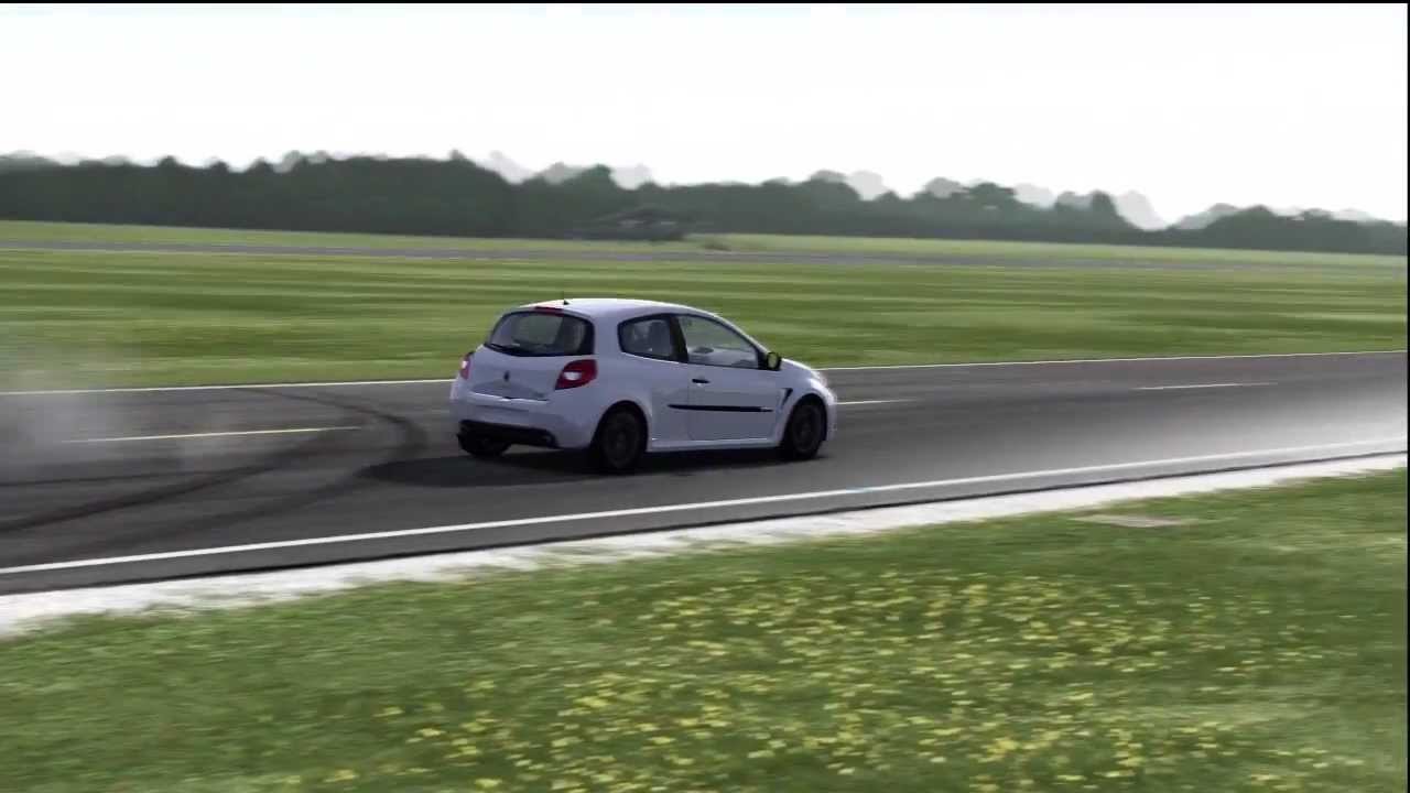 2012 Renault Clio RS Top Gear Track - YouTube