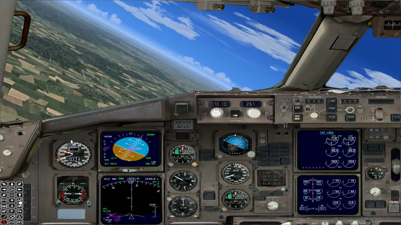 Captain Sim Boeing 757 Tutorial Flight [GERMAN] part 3 - YouTube