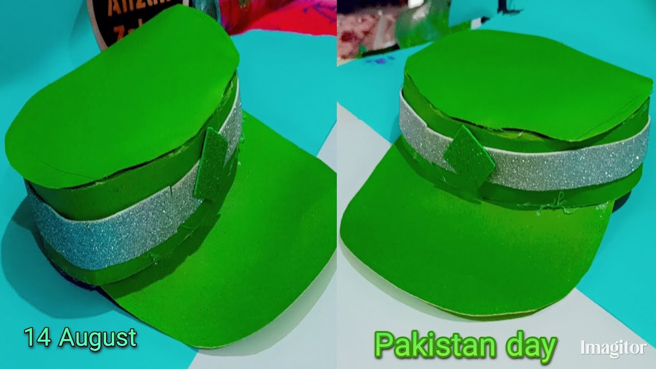 14 August cap |DIY paper cap|how to make paper hat #adorablecreations # ...