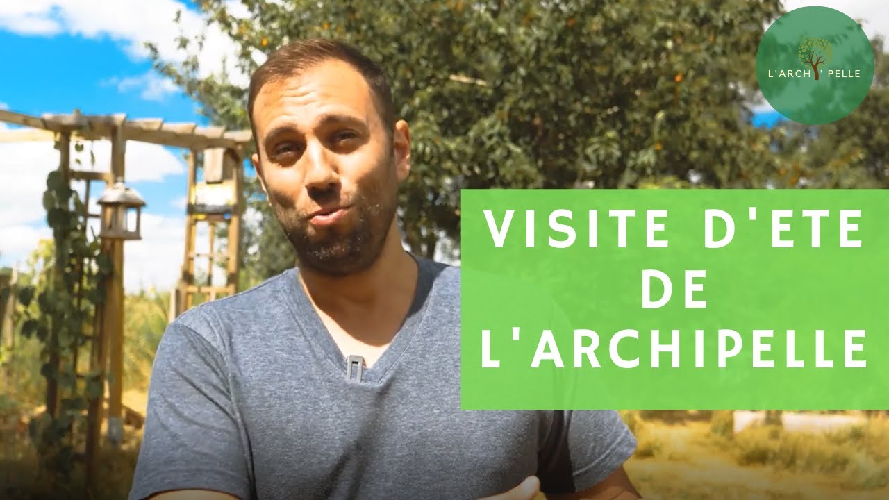 AUTONOMIE après 2 ansVISITE du JARDIN à L'ARCHIPELLE - YouTube