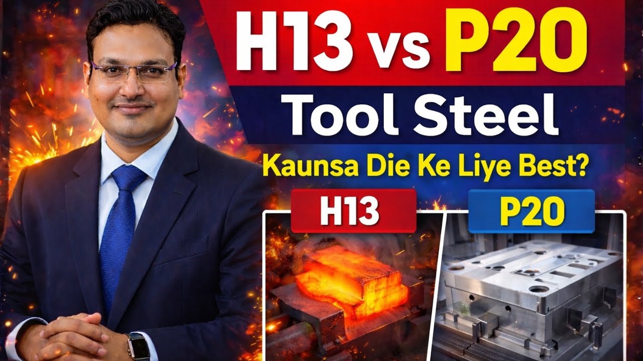 H13 vs P20 Tool Steel Comparison | Die & Mould Material Selection ...