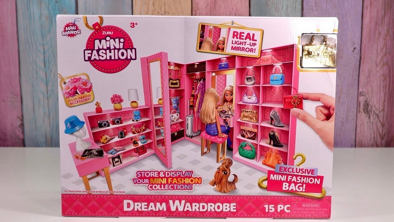 Mini Fashion Dream Wardrobe - YouTube