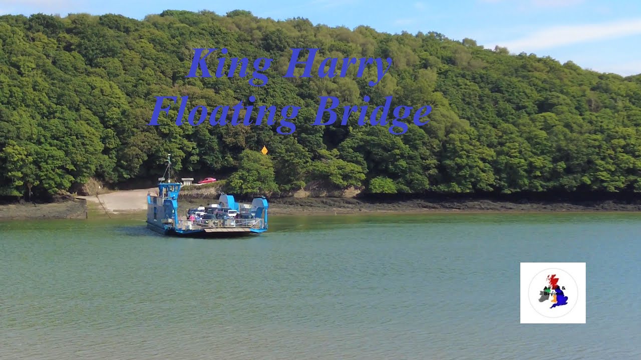 King Harry Ferry Bridge - Cornwall - YouTube