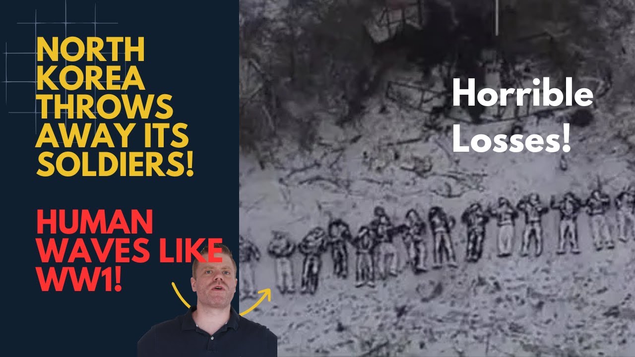 Human Wave Attacks by North Koreans! Horrible Losses for Small Gains ...