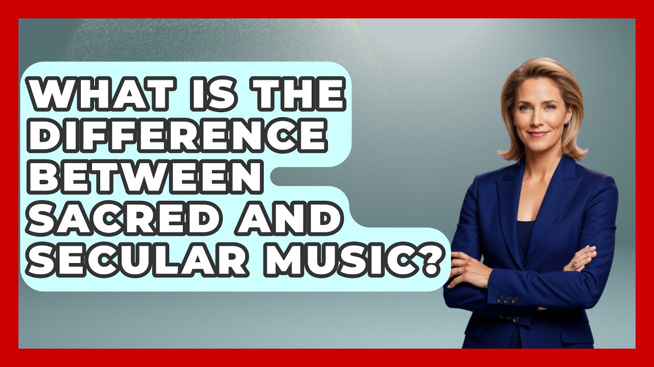 What Is The Difference Between Sacred And Secular Music? - Spiritual Universe Unlocked - YouTube