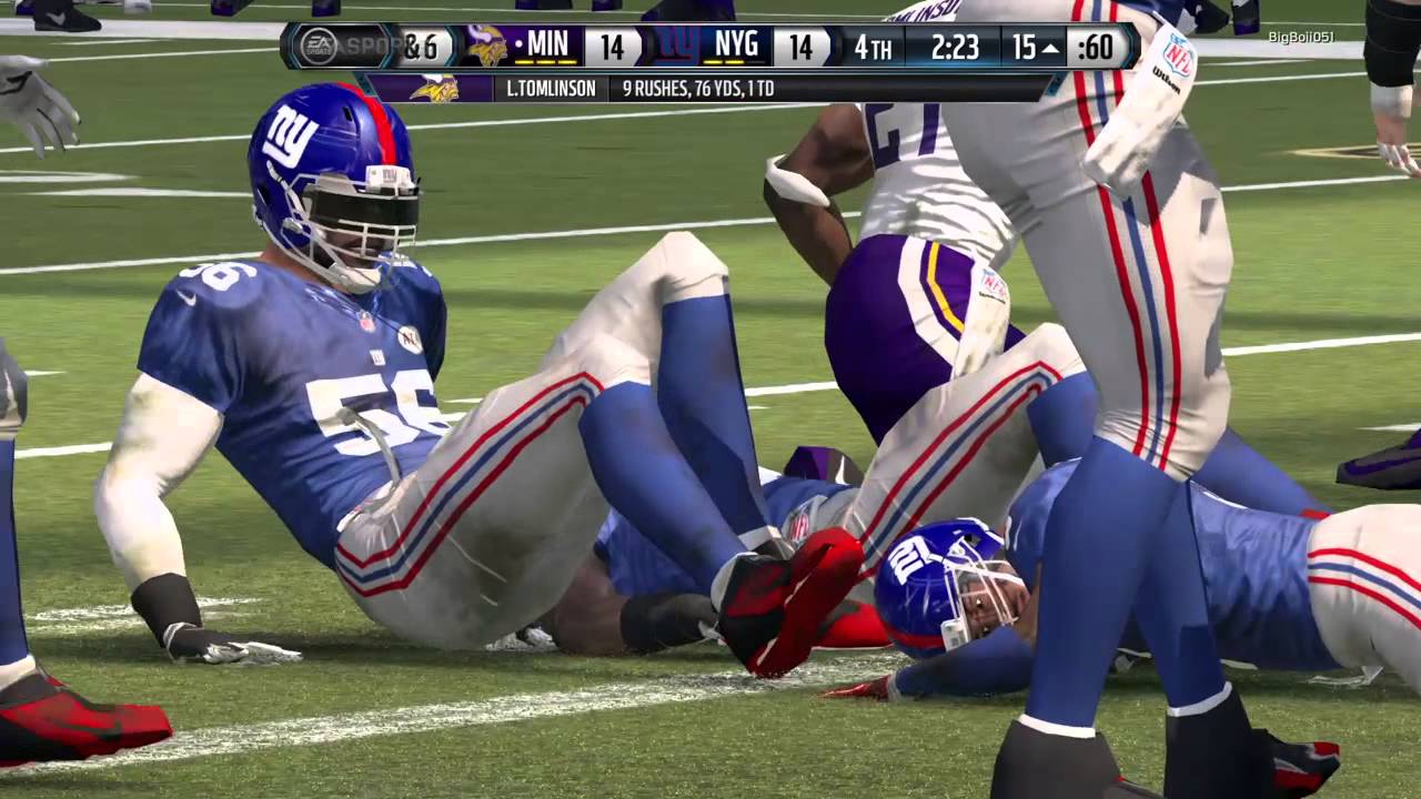 Madden NFL 16 1v1 Part 2 - YouTube