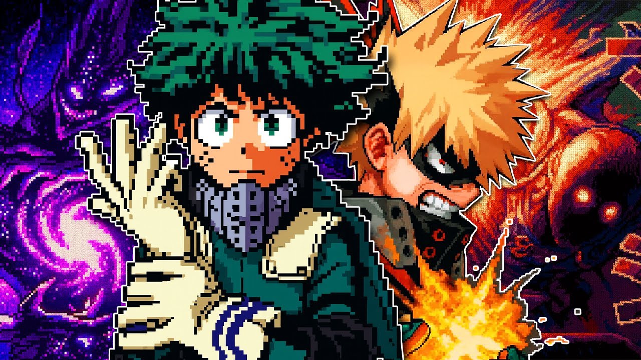 MIDORIYA E BAKUGOU VS ONE PUNCH MAN! - YouTube