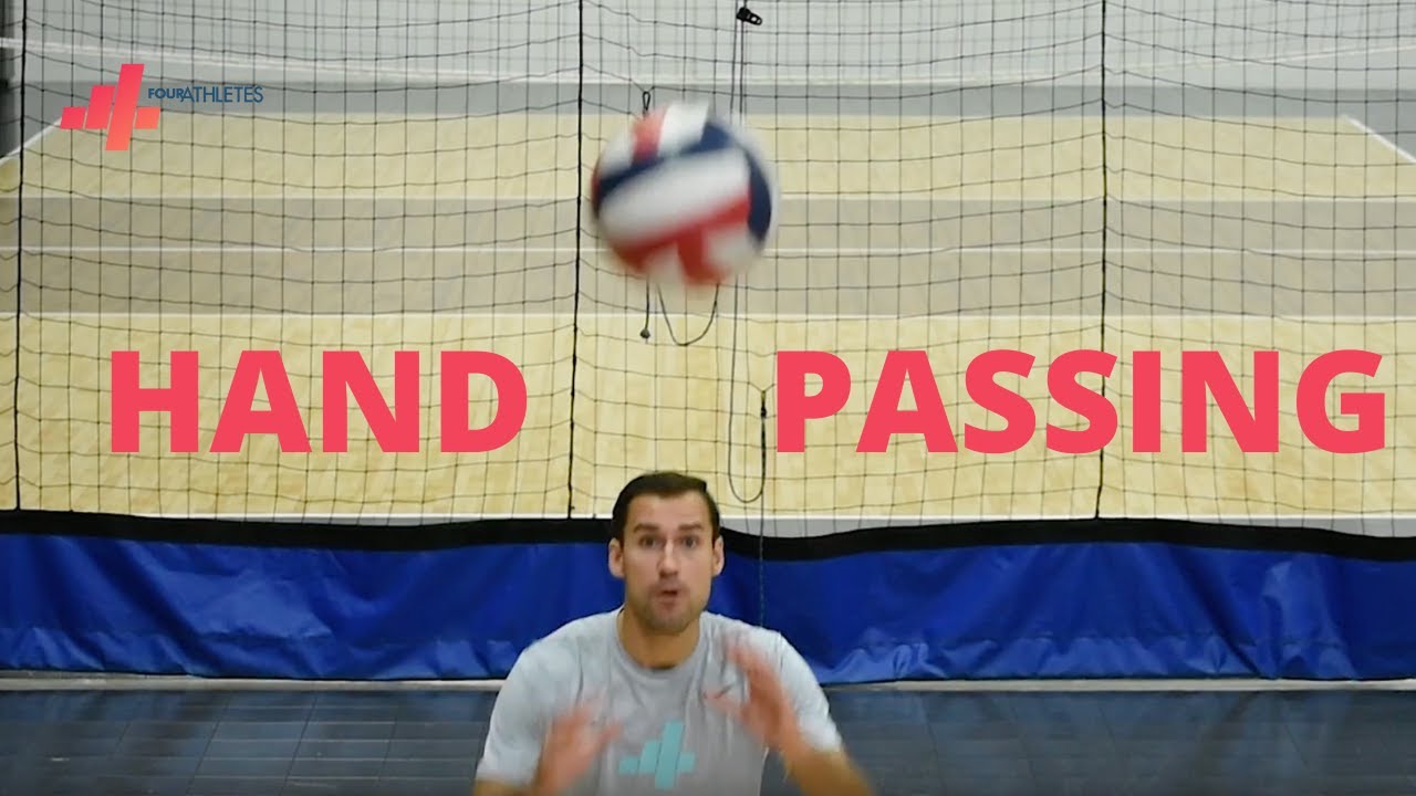 Tips for Hand Passing a Volleyball - YouTube