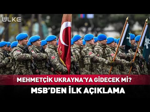 Türk Askeri Ukrayna'ya Gidecek Mi? MSB'den Kritik Açıklama #Sondakika