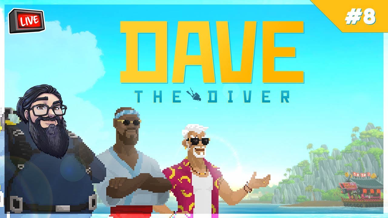 Dave the Diver | Livestream | Exploring the Glacial Area as Dave's ...