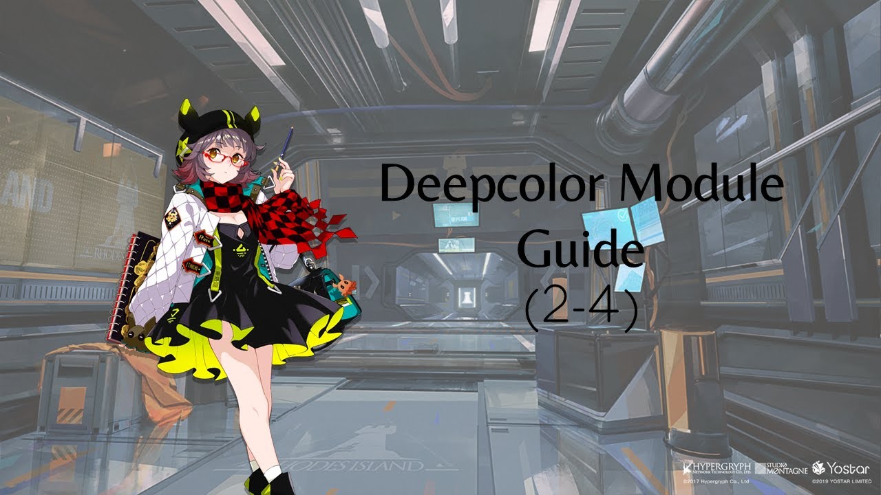 【Arknights】Deepcolor Module 2-4 Mission Solo - YouTube