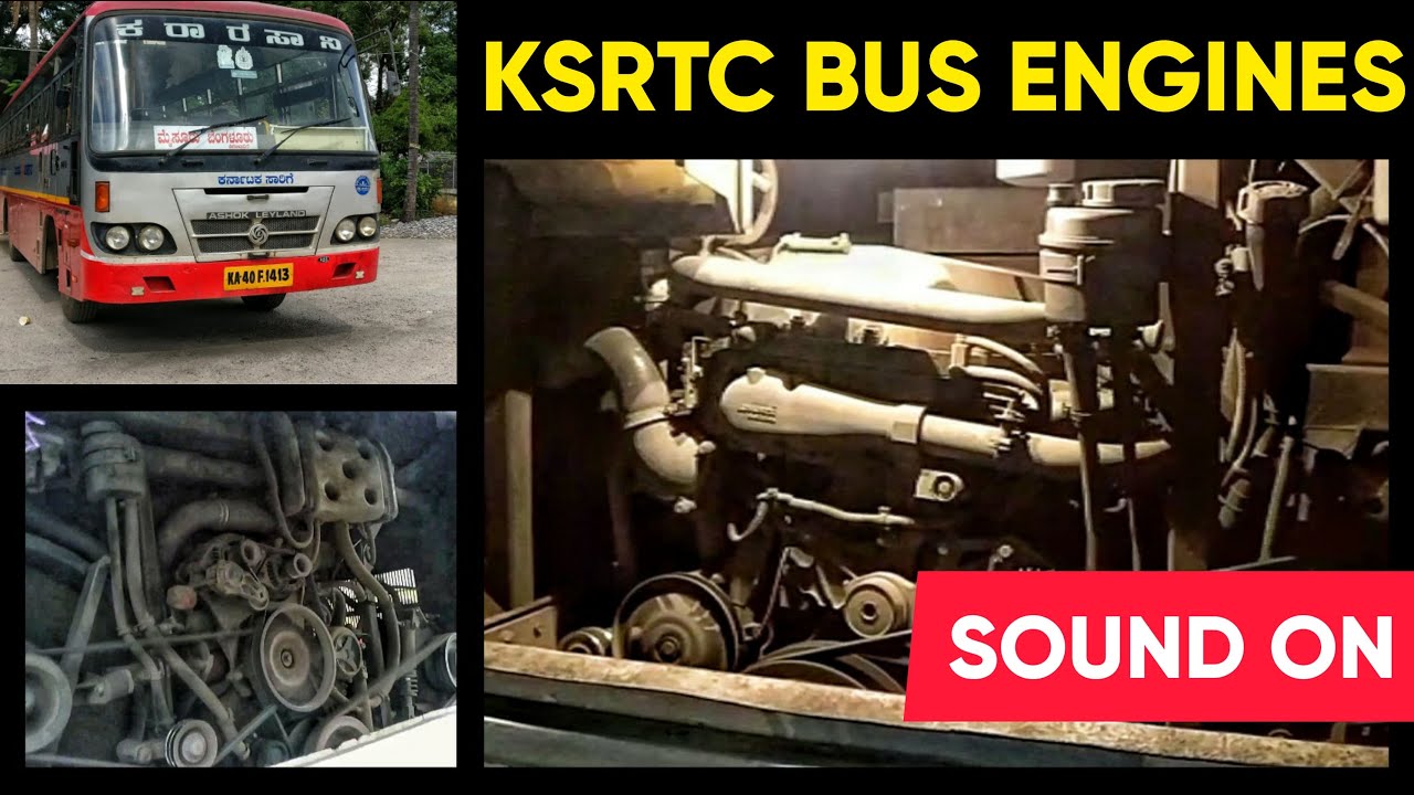 KSRTC BUS ENGINES - Volvo & Ashok Leyland | TOP 3 CLASSIC ENGINES - YouTube