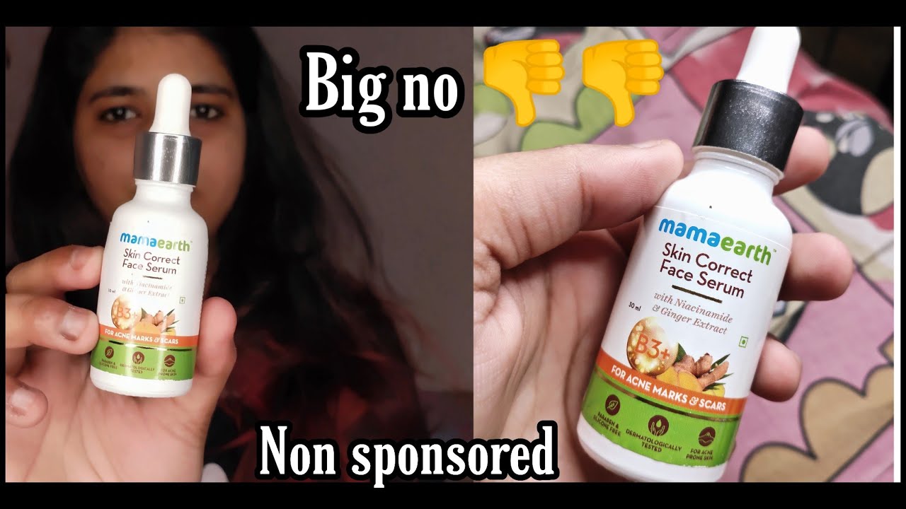 Mamaearth Skin Correcting Face Serum With Niacinamide And Ginger Extract