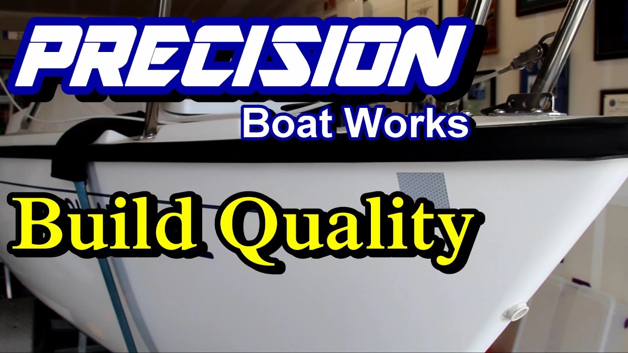 Precision sailboats Build Quality - YouTube