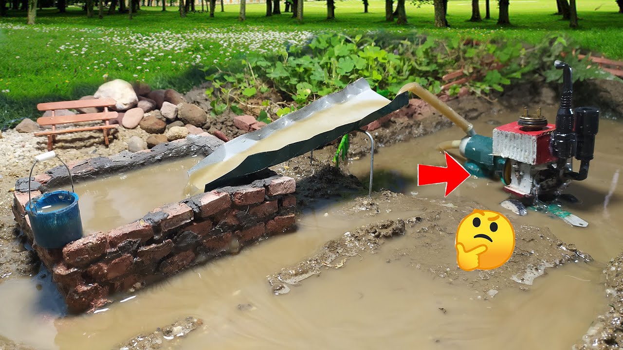mini diesel engine water pump science project | water pump | Diy ...