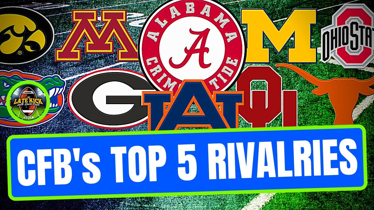 Josh Pate's Top 5 College Football Rivalries (Late Kick Cut) - YouTube