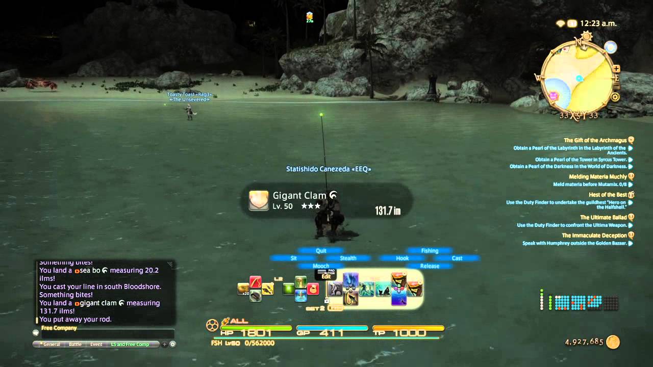 Gigant Clam - Halfway to Halcyon Rod Lucis - FINAL FANTASY XIV: A Realm ...