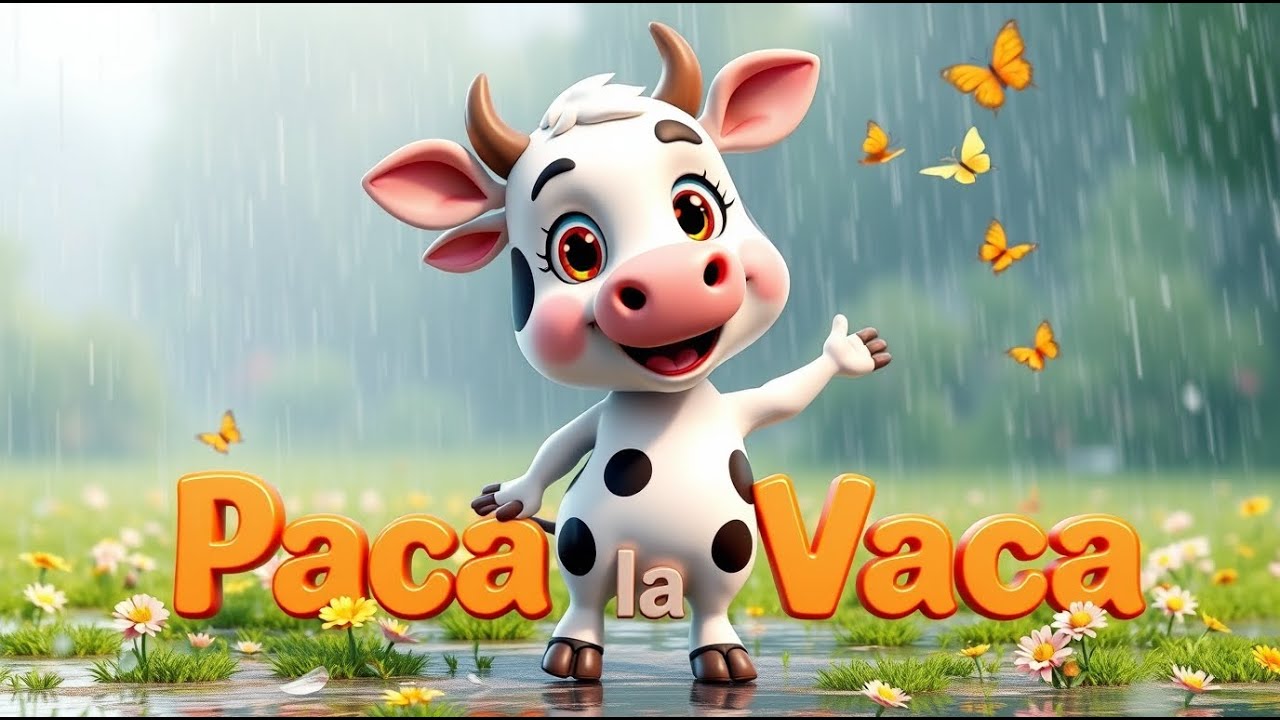 🐄 La Vaca Paca🎶🐮 - Canción Infantil Divertida para Bailar y Cantar ...