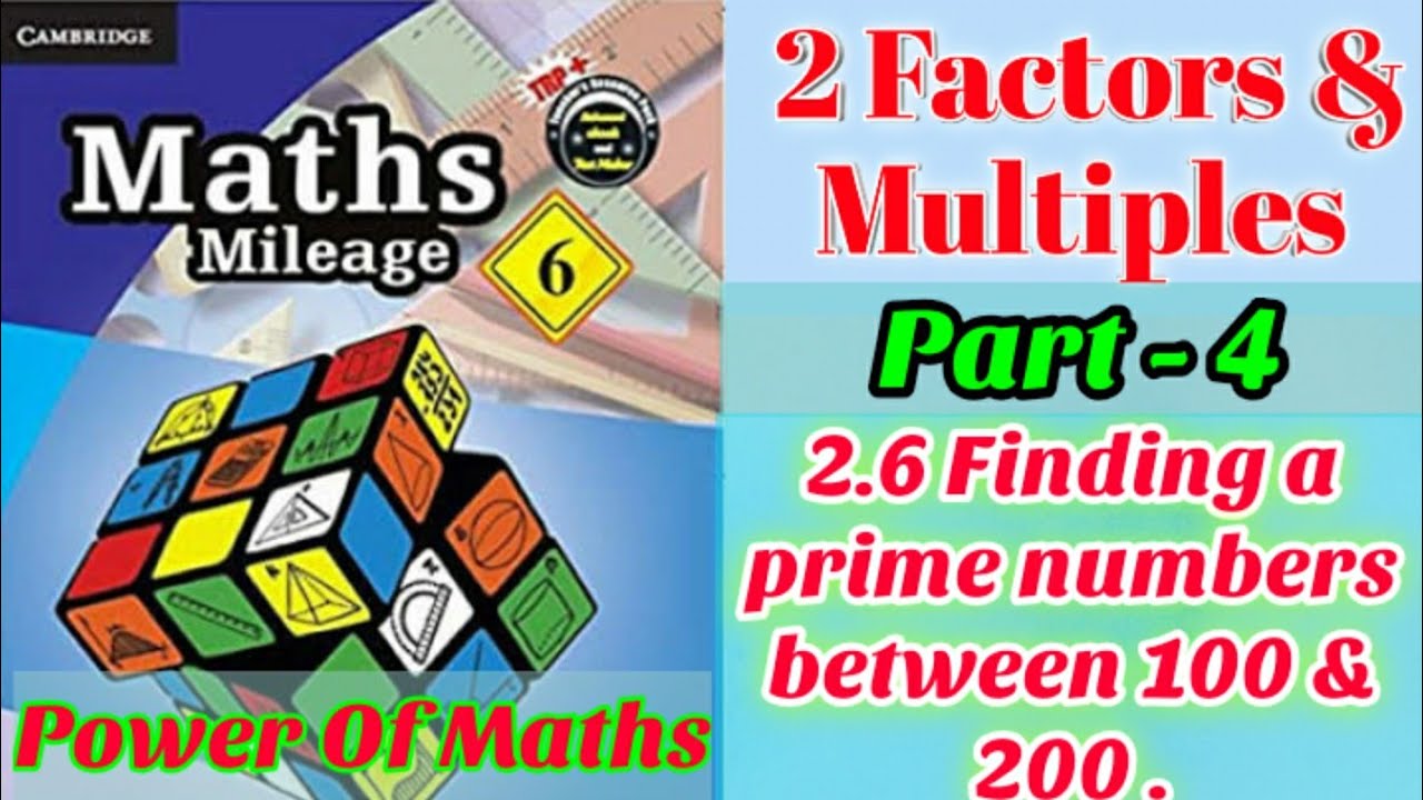 Part 4 2 6 Finding A Prime Numbers Between 100 200 2 Factors part-4-2-6-finding-a-prime-numbers-between-100-200-2-factors