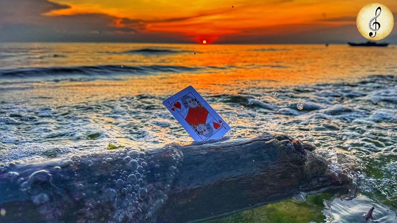 Ocean Waves, Relaxing Piano and Cards: Playing with Mozart, Beethoven ...