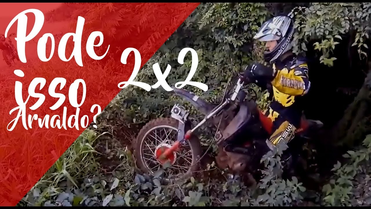 Moto de trilha 2x2 caseira - YouTube