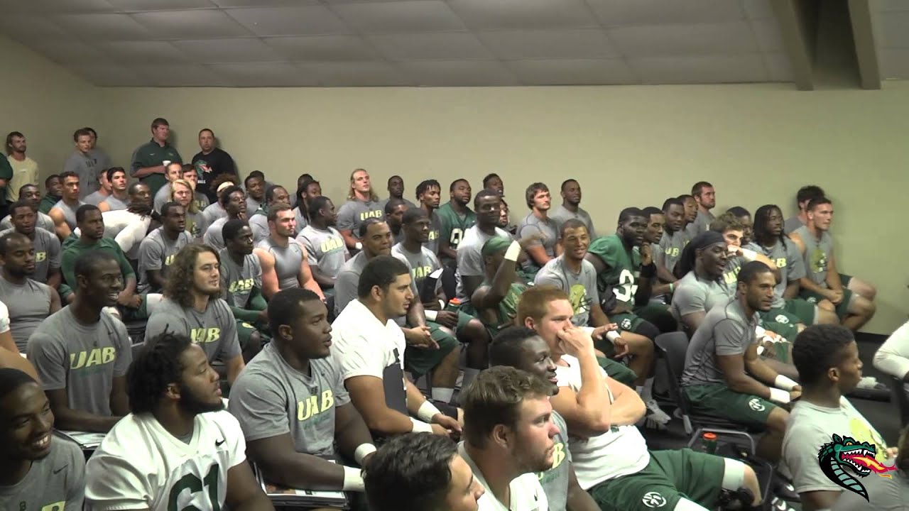 UAB Football Unveils Its New Uniforms - YouTube