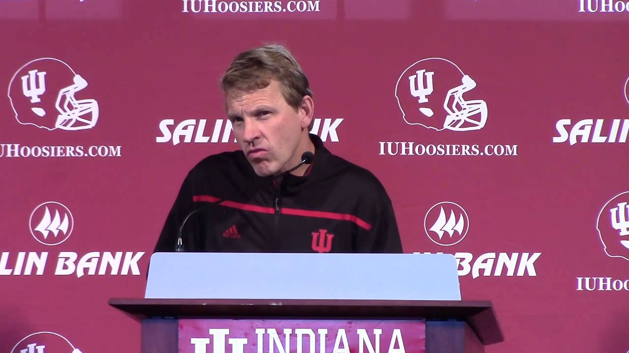 Brian Knorr talks IU's upcoming game vs. Iowa - YouTube