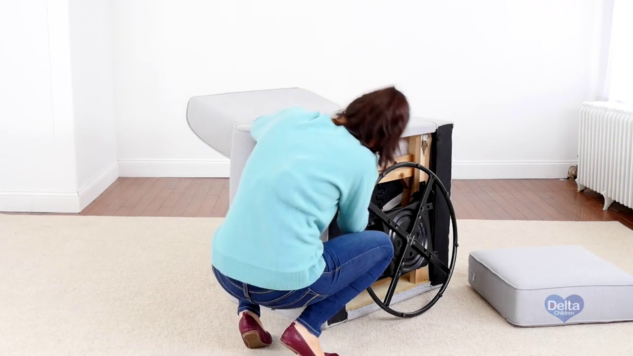 Delta Children Glider Assembly Video - YouTube