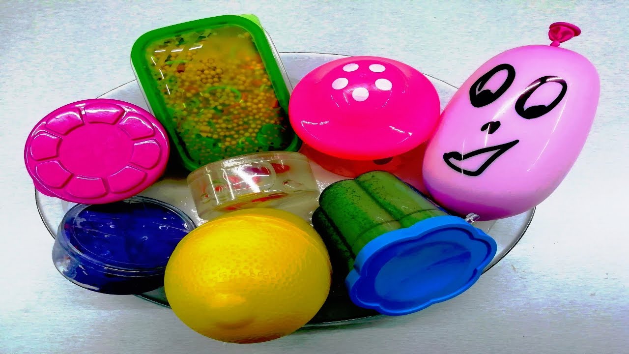 Making Crunchy and Smothie Slime With My Old Slime - Satisfying Slime ...