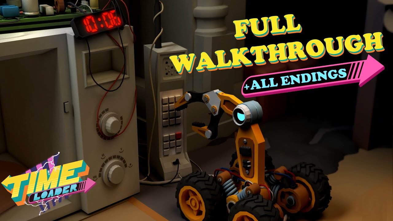 Time Loader - Full Walkthrough + All Endings - YouTube