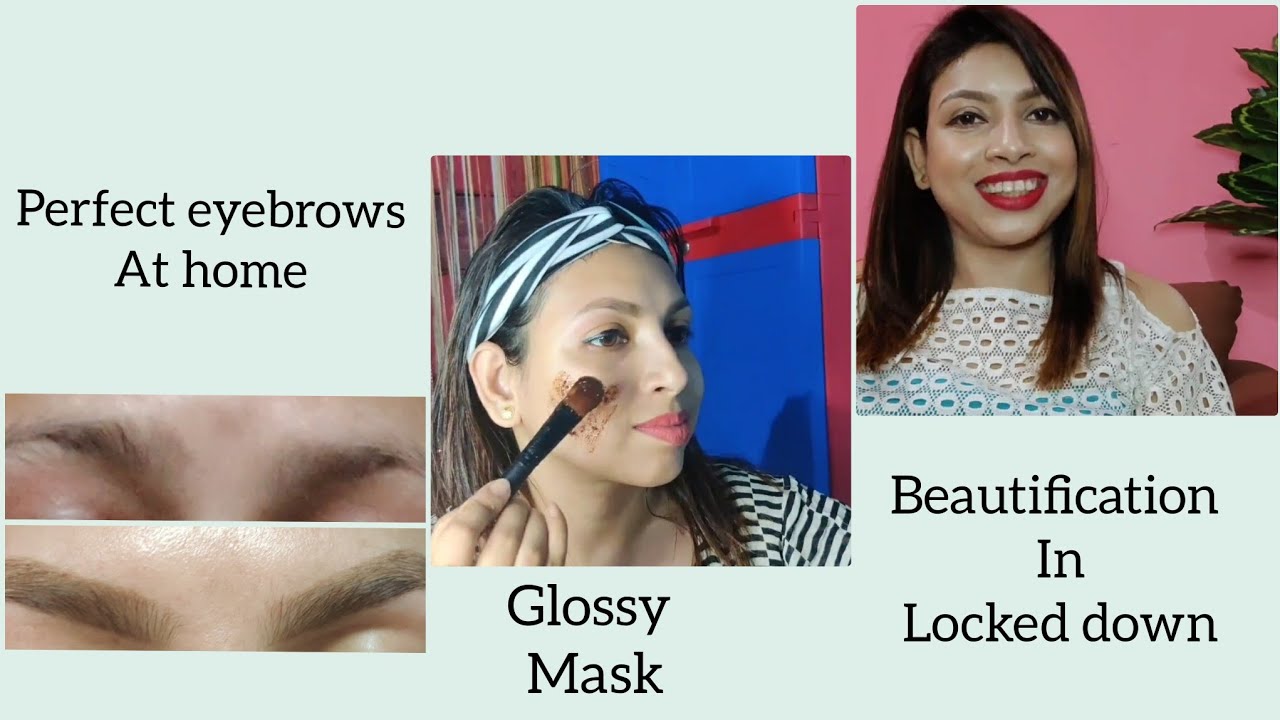 4 lockDown Skin Care Hacks l Perfect Eyebrows l Facial Hair l Skin care ...