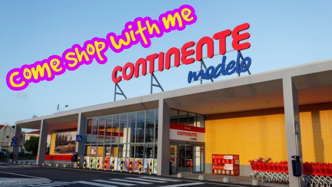 Grocery Shop with me in Portugal | Continente | FARO, ALGARVE - YouTube