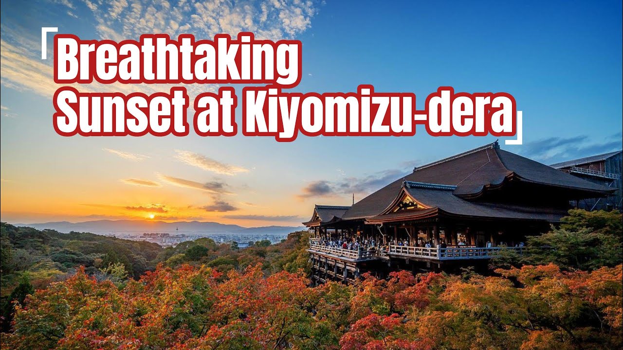 Japan Travel Vlog｜ Traversing Kyoto｜Sunset at Kiyomizu-dera｜4K - YouTube