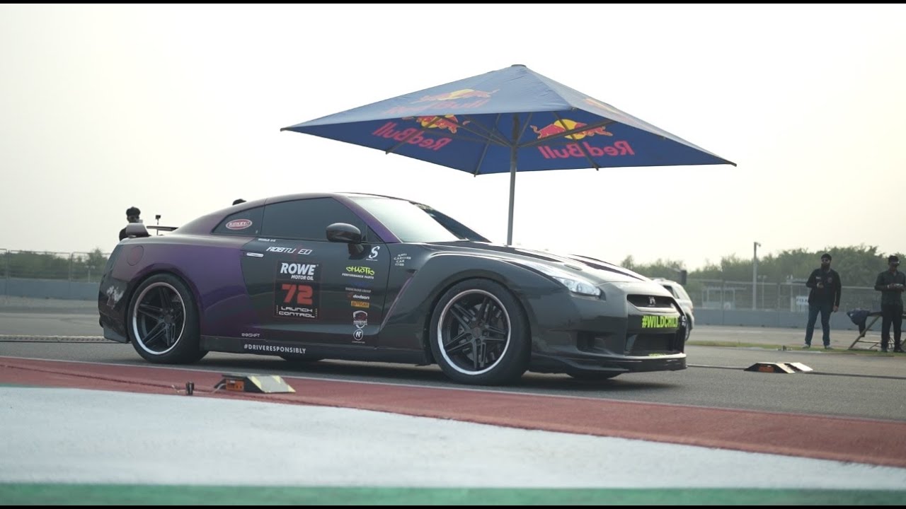 Nissan GTR launch control. #revzilla #launchcontrol 6.0 #bic - YouTube
